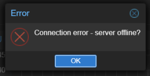 [SOLVED] - Connection error - server offline | Proxmox Support Forum